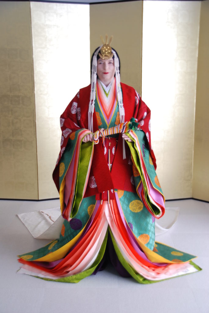 Wearing a Juni-Hitoe Kimono (12 layer kimono) in Kyoto – Doki Doki Kimono